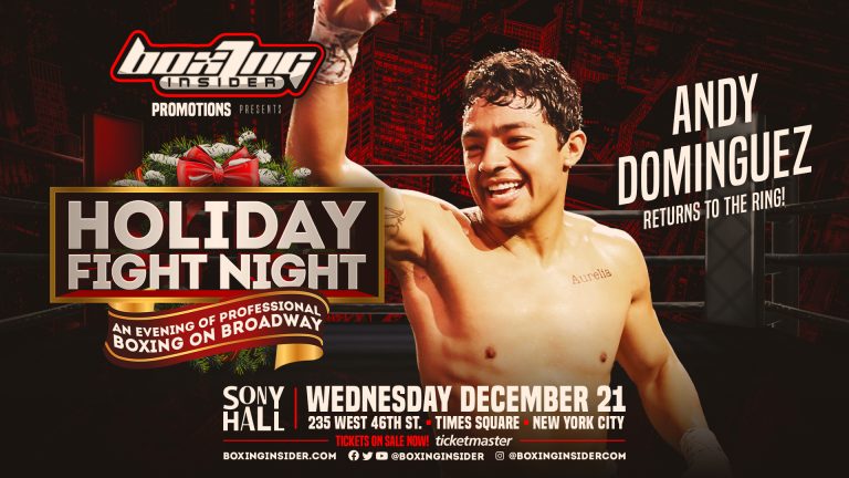 Andy Dominguez Headlines BoxingInsiders Second Pro Boxing Card Wed in NYC | BoxingInsider.com ...