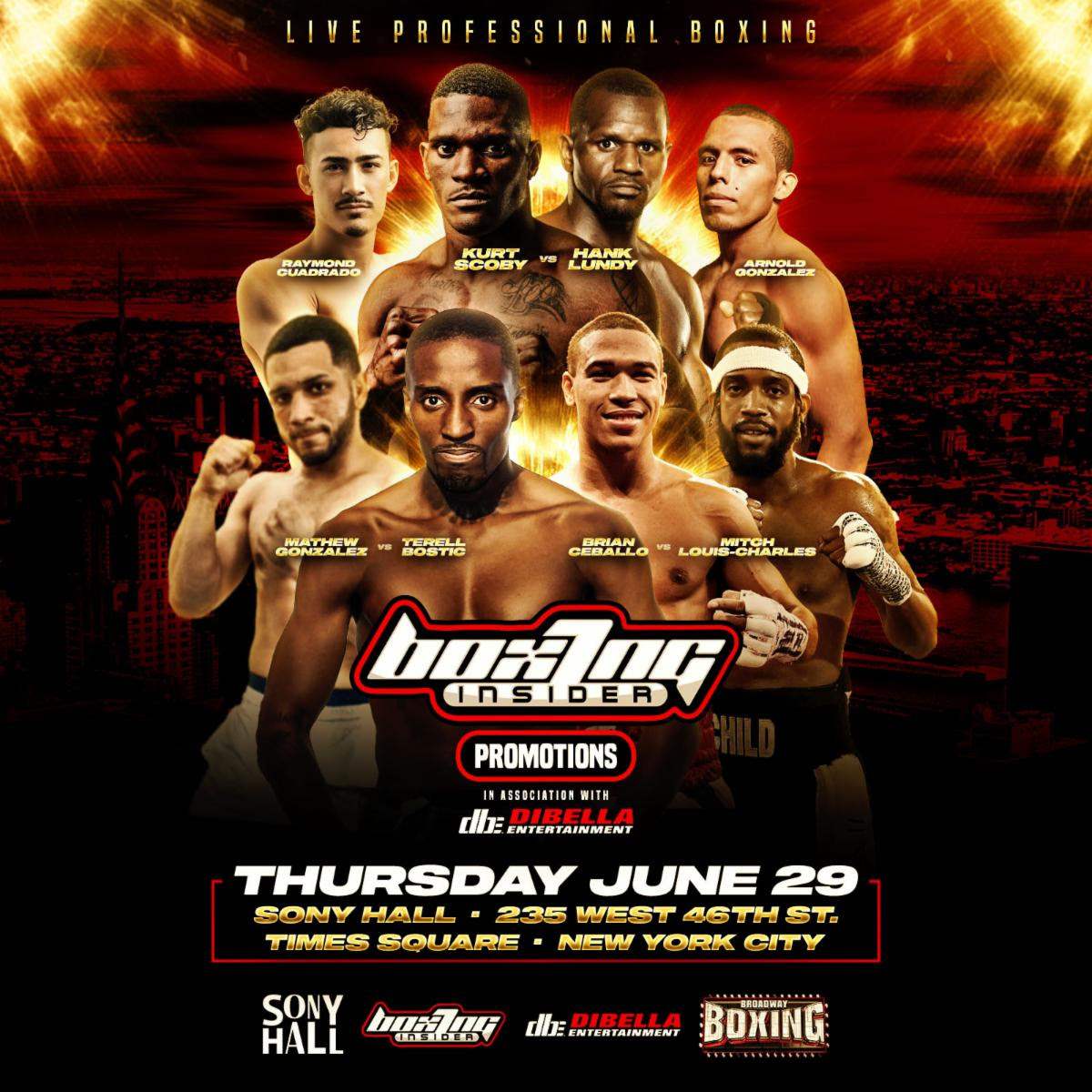 Kurt Scoby vs Hank Lundy, Brian Ceballo, Headline BoxingInsider's Next ...