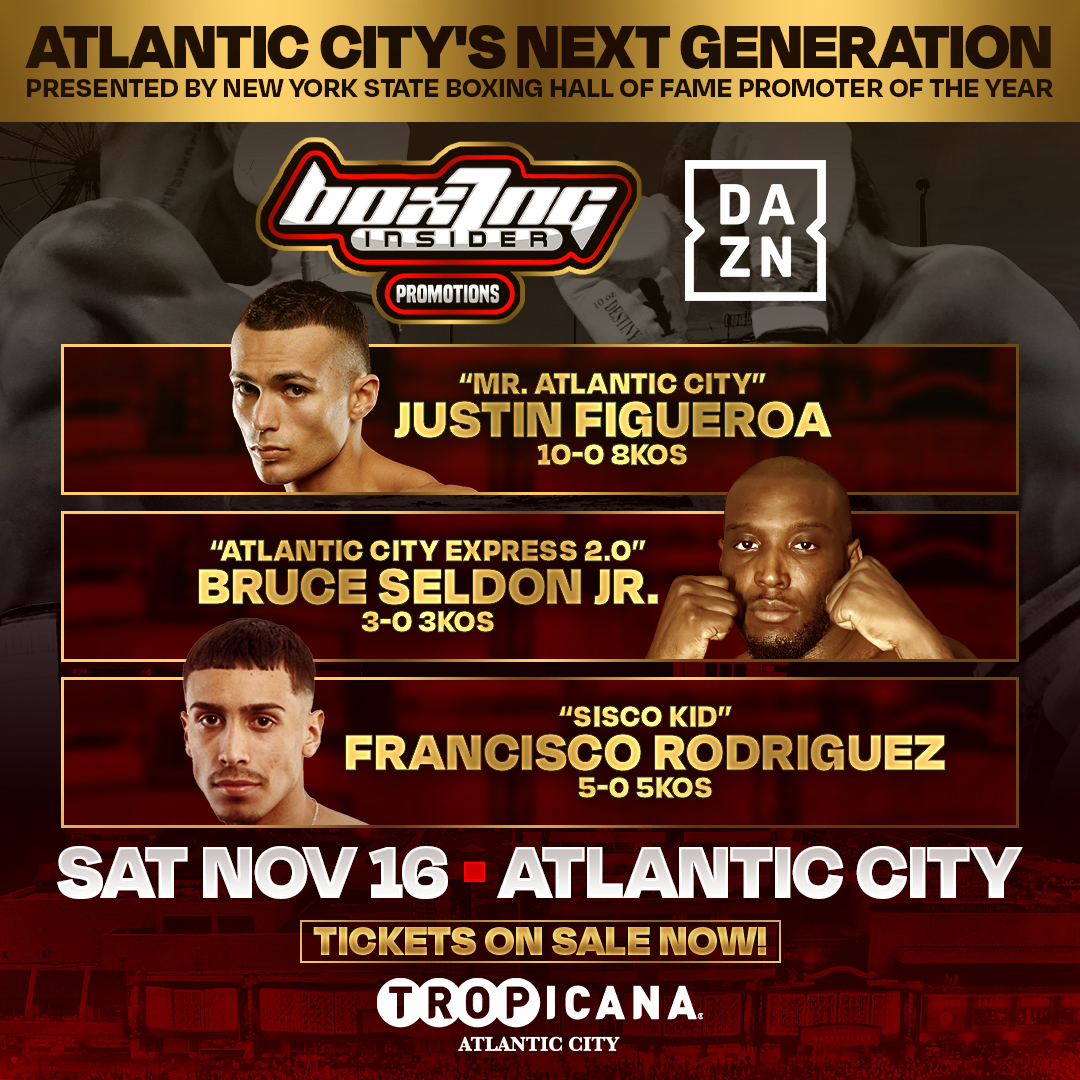 Atlantic City Fighters and Contenders Highlight Boxing Insider on DAZN ...