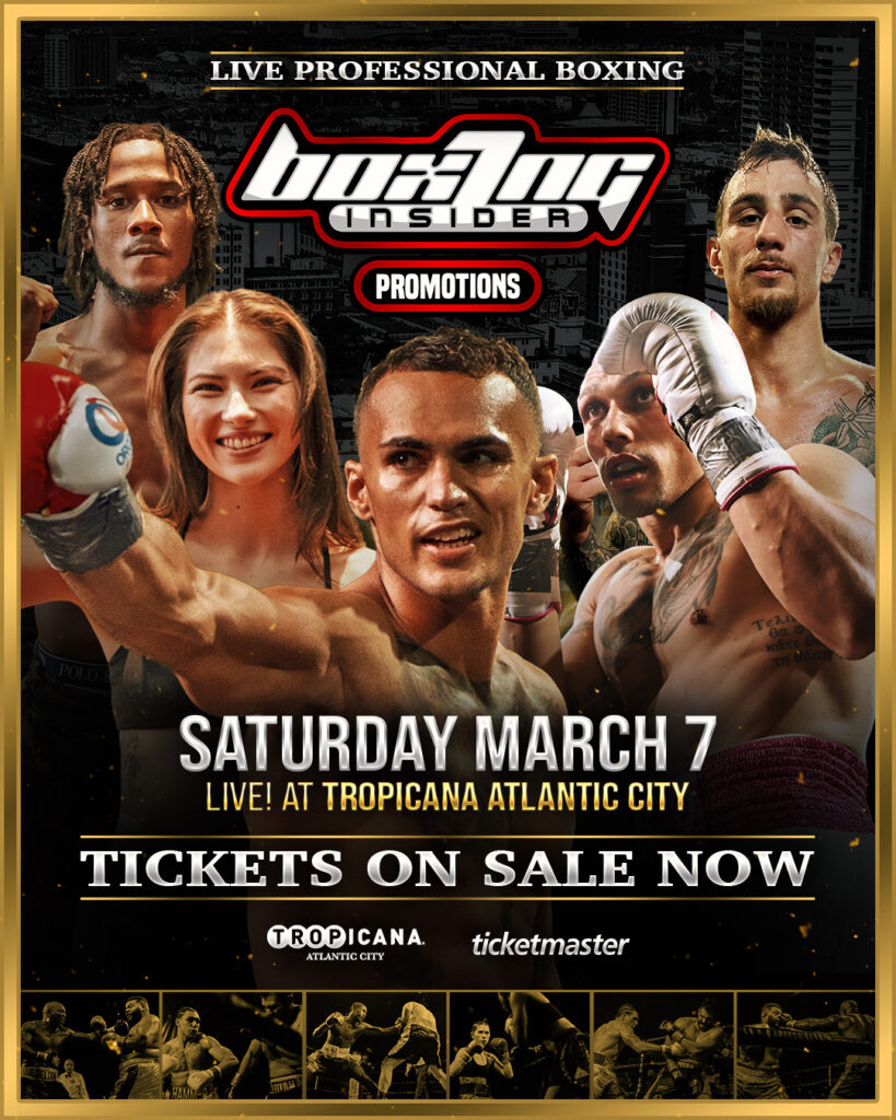 Boxing Insider’s Club Boxing Series Returns to Tropicana This Sat March ...