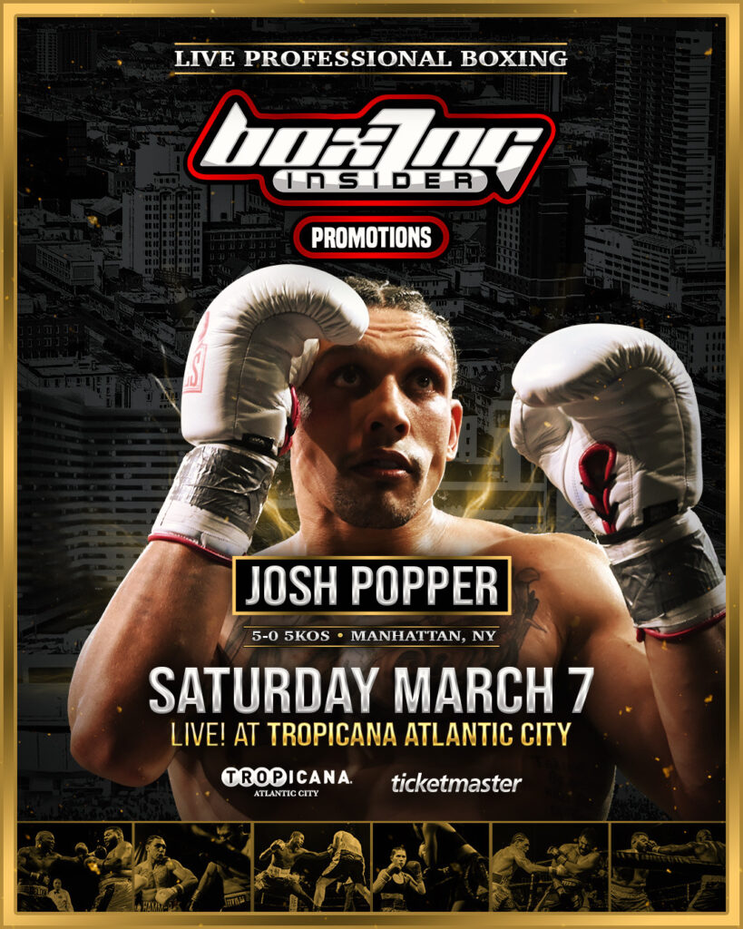 Josh Popper: From NFL Camps to Undefeated Heavyweight Contender