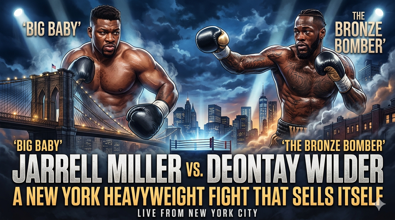 Jarrell Miller vs. Deontay Wilder: A New York Heavyweight Fight That ...